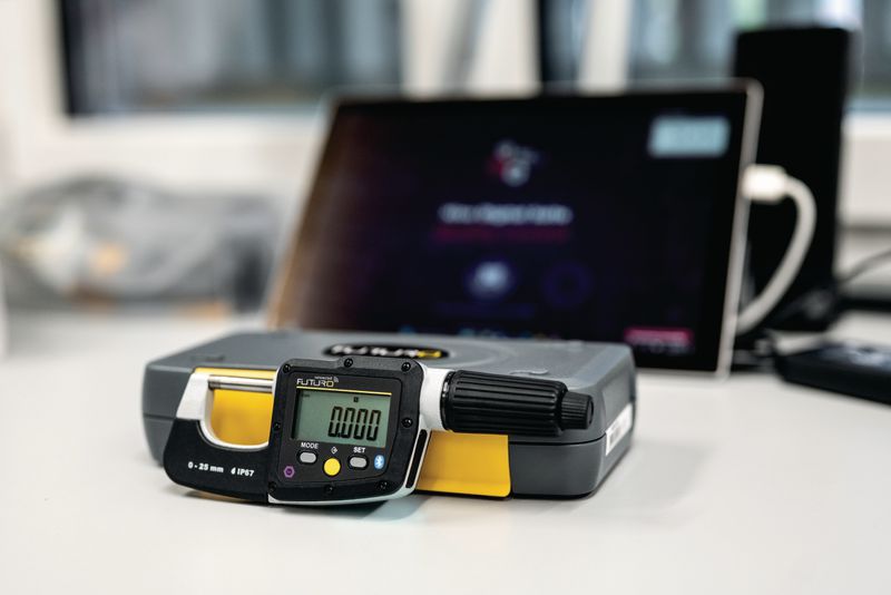 Digitaler Mikrometer FUTURO connected mit Bluetooth® | BRW-HU