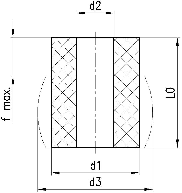 FIBROFLEX® hengerrugó 95 Shore A | BRW-HU